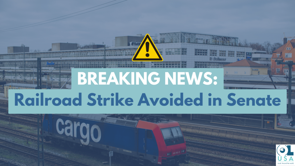 Railway Strike Congressional Action
