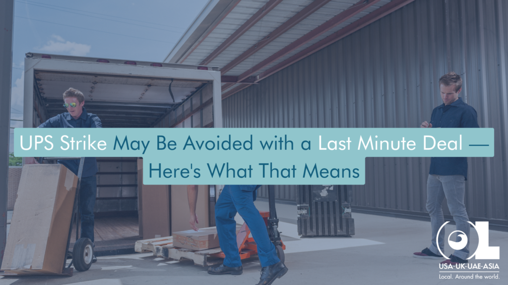 UPS Strike May Be Avoided with a Last-Minute Deal — Here's What That Means